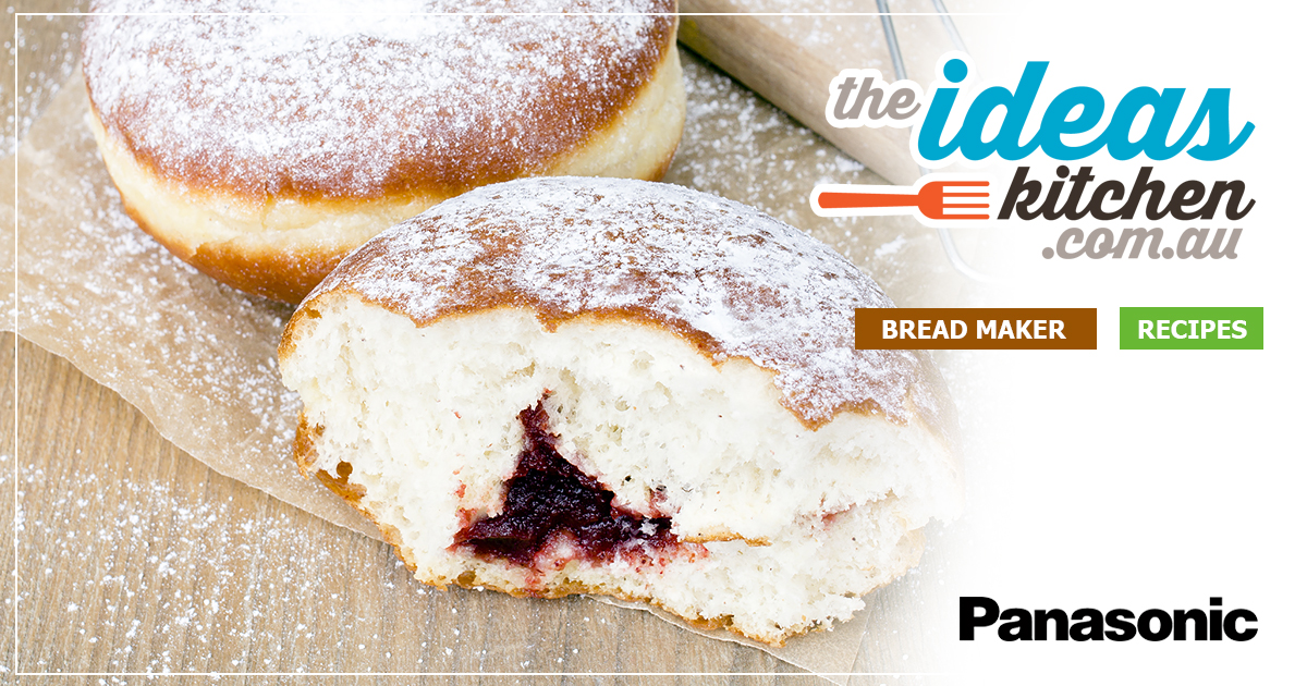 Jam Doughnuts | The Ideas Kitchen
