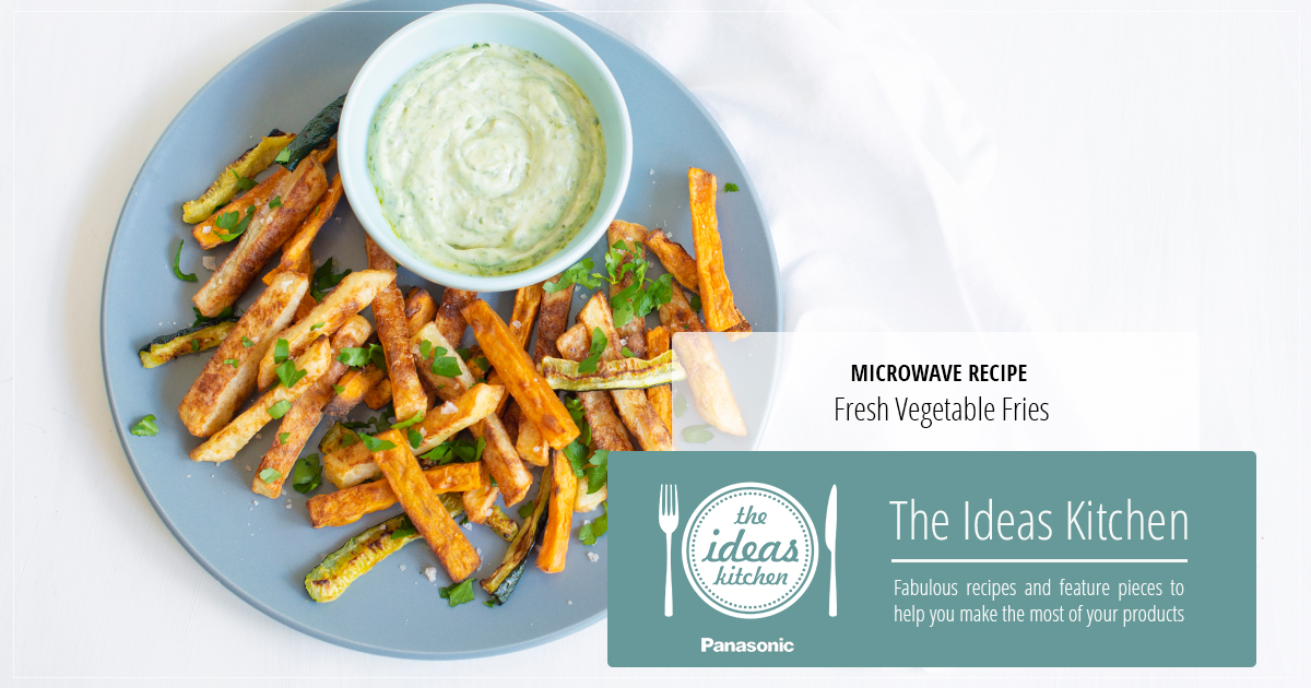 Fresh Vegetable Fries | The Ideas Kitchen