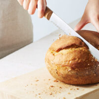 Crusty White Bread - Bread Maker Recipe | The Ideas Kitchen