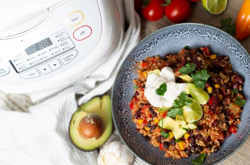 Mexican Chilli Beans and Rice | The Ideas Kitchen