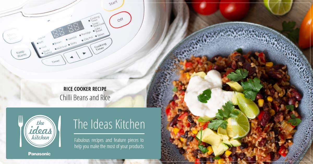 Mexican Chilli Beans and Rice | The Ideas Kitchen