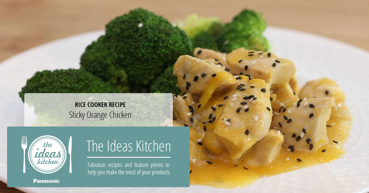 Sticky Orange Chicken | The Ideas Kitchen