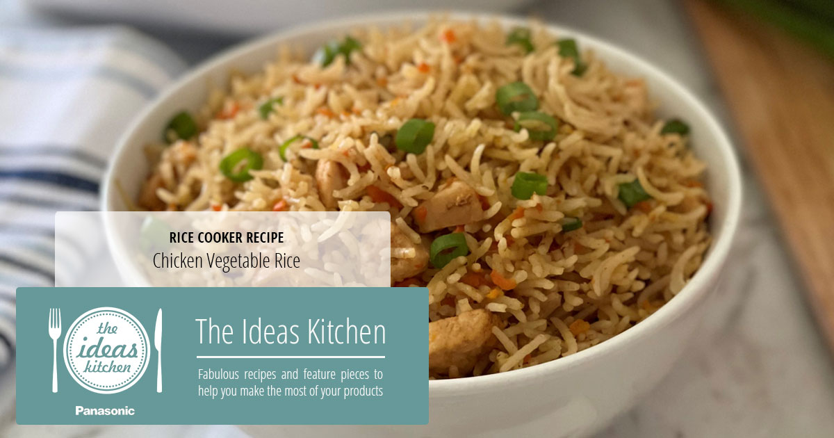 Chicken Vegetable Rice | The Ideas Kitchen