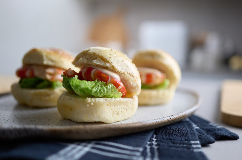 Prawn Sliders with Rose Sauce | The Ideas Kitchen