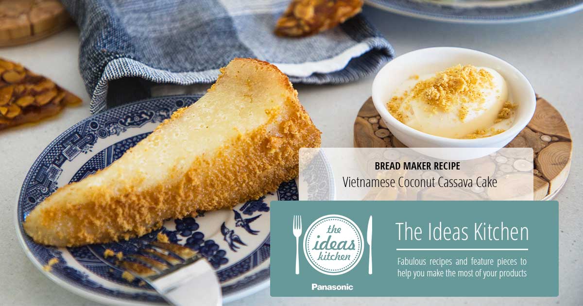 Vietnamese Coconut Cassava Cake The Ideas Kitchen