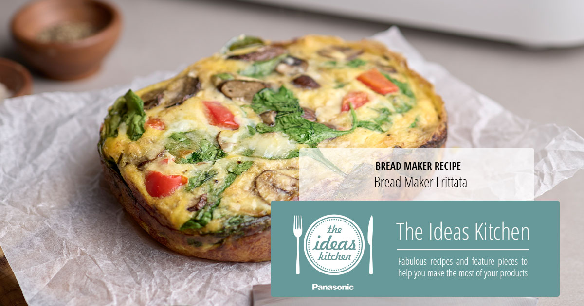 Bread Maker Frittata | The Ideas Kitchen