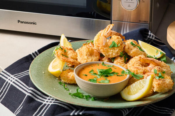 Crispy Fried Prawns with Sweet Chilli Mayo | The Ideas Kitchen